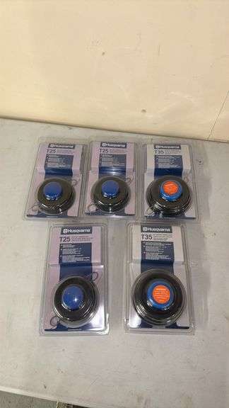 Husqvarna T25 and T35 Trimmer Heads - Auction Ohio
