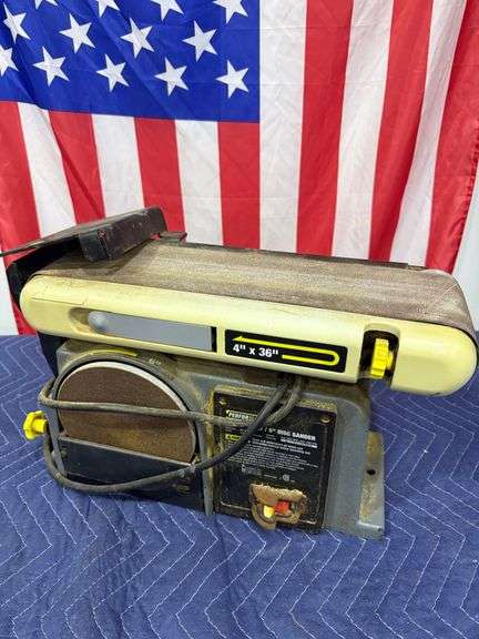 2004 Performax 4" x 36" Belt Sander - Auction Ohio