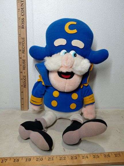 Vintage Korea Capt'N Crunch Mighty Star Plush Toy - Auction Ohio