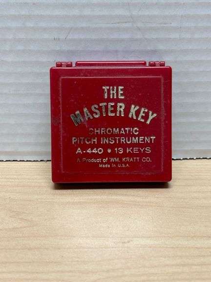 The Master Key Chromatic Pitch Instrument A-440, 13 Keys, MK2-C, Made ...