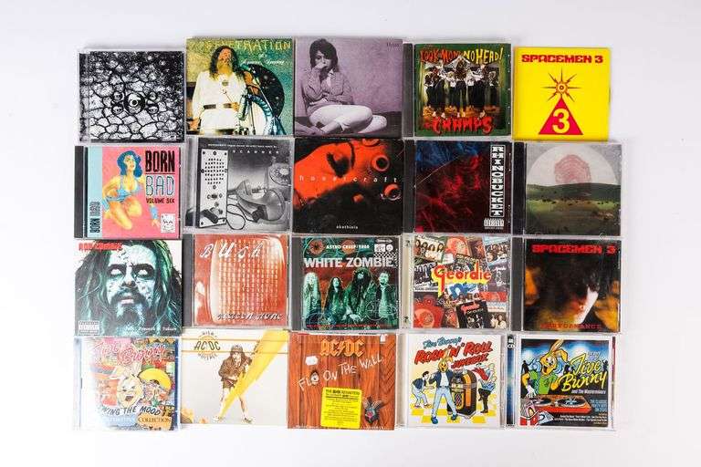 Eclectic Rock CD Collection - Auction Ohio
