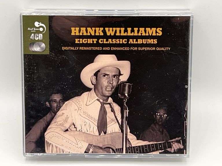 Hank Williams Eight Classic Albums Digitally Remastered & Enhanced For ...