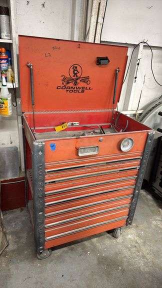 Cornwell Tools Rolling Tool Chest with Drawers - Auction Ohio