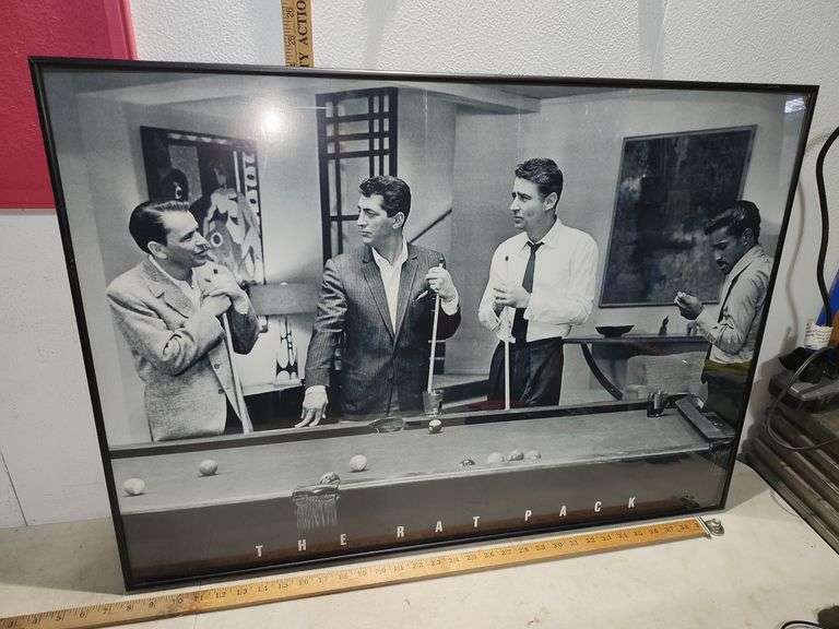 The Rat Pack Framed Print 34"X24" - Auction Ohio