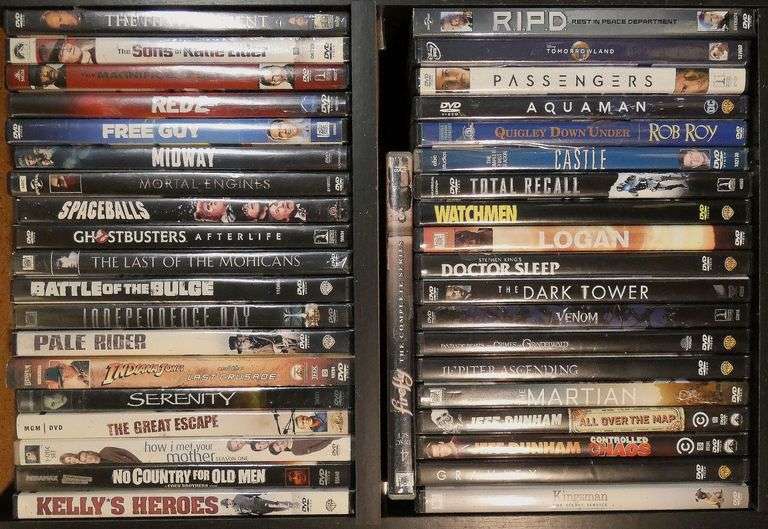 Large Selection of DVD's - Auction Ohio