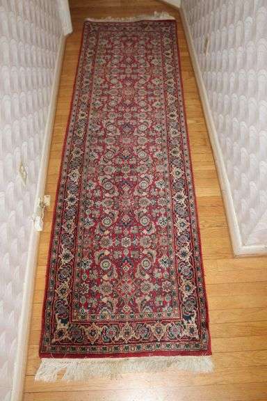 Persian Wool Runner Rug - Auction Ohio