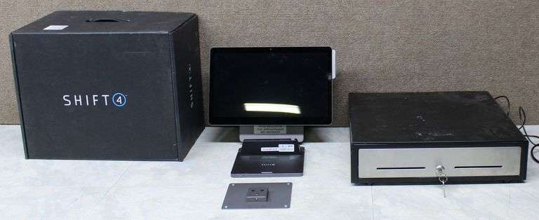 Shift4 POS System with PAX L1400 and A3700 Devices, Cash Drawer, and ...