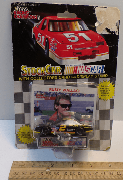 New 1992 Racing Champions Rusty Wallace #2 Pontiac Stock Car and ...