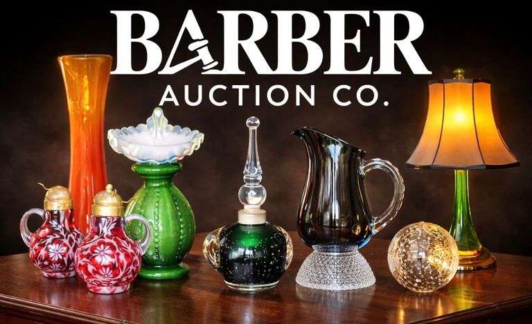 Fenton Glass, Erickson Glass, Furniture, Lamps & More - Auction Ohio