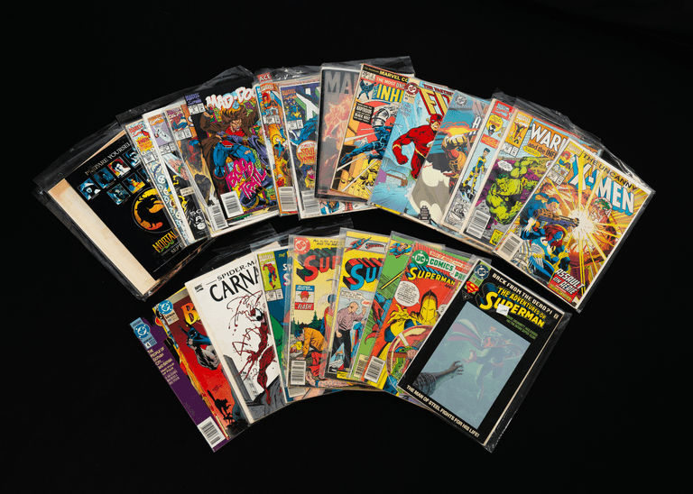 GROUP OF MOSTLY 1990S MARVEL AND DC COMIC BOOKS. - Auction Ohio