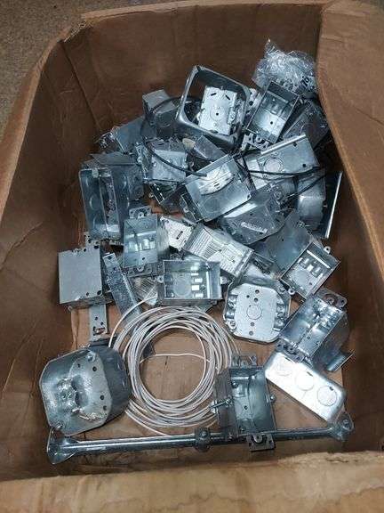Large Assortment Of Electrical Gang Boxes - Auction Ohio