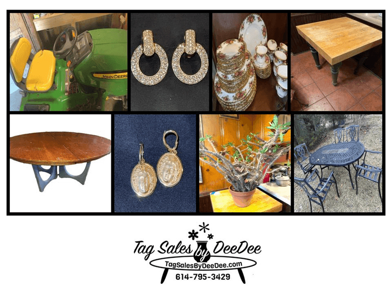 Vtg Christian Dior, 14k gold, Deere riding mower, Broyhill Brasilia ...