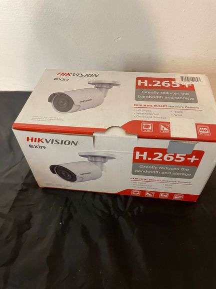 HIK Vision H.265+ Exir Mini Bullet Network Camera - Auction Ohio