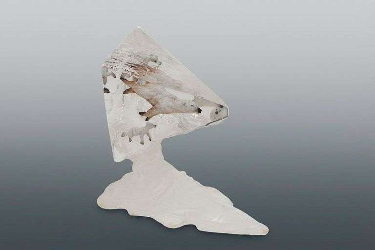 "Polar Sea" Lucite Sculpture by John Cuevas - Auction Ohio
