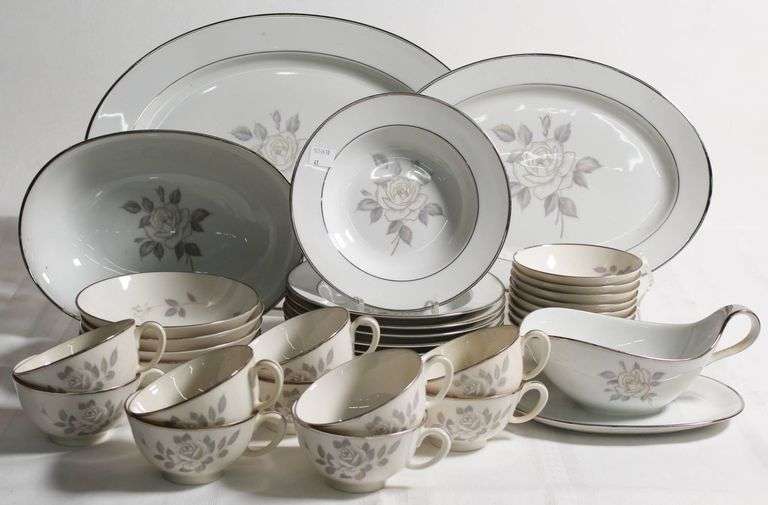 NORITAKE IVORY CHINA 7537 ROSALIND AND HEINRICH H&G SHELBY BAVARIA ...