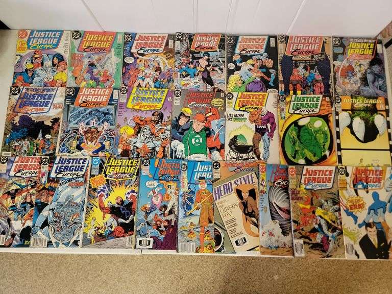 23 Justice League Europe Comics, See Photos For Volumes/Numbers ...