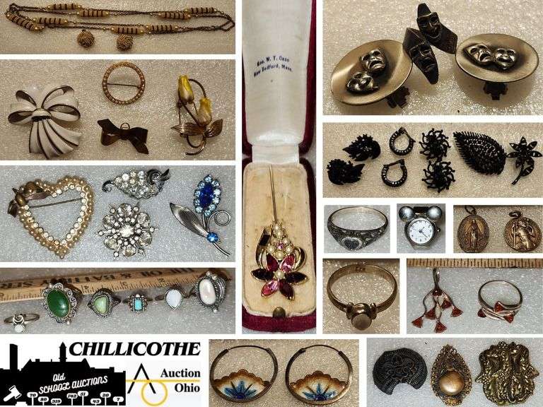 CHILLICOTHE: Costume Jewelry, 925 Rings, Brooches, Earrings, & More ...