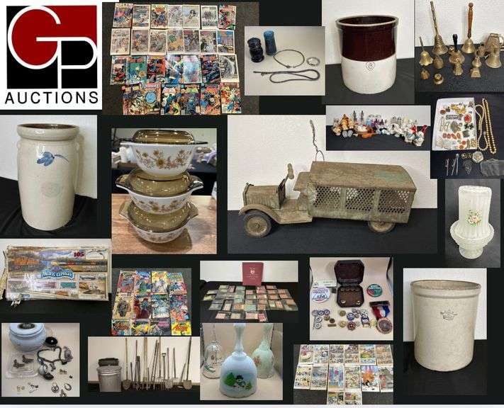 New Lexington Online Auction | Vintage Collectibles, Comics, Glassware ...