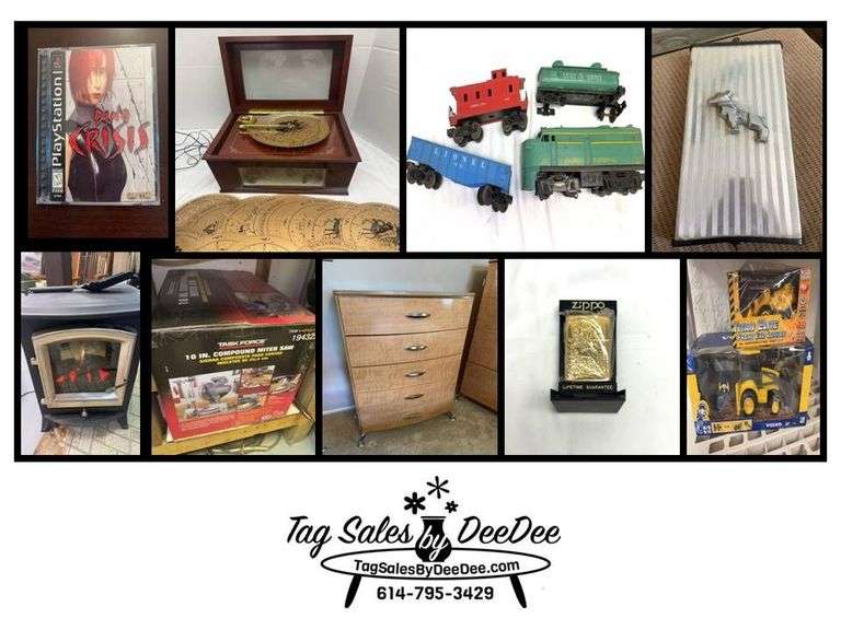 Tools! Vtg Zippo lighters, Mr. Christmas Symphonium music boxes ...