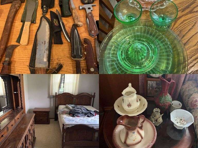 Antiques, Vintage Furniture, Glassware, Home Décor & Hunting Apparel ...