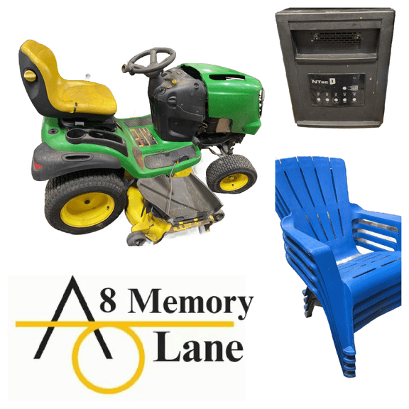 John Deere, Garage Items, Portable AC Unit & N-Tec Heater - Auction Ohio