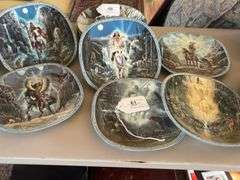 Six Native American Decorative Plates - Apexx Auctions