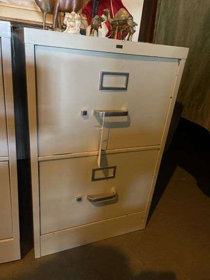 Hon Two-Drawer Legal Size Filing Cabinet - Apexx Auctions