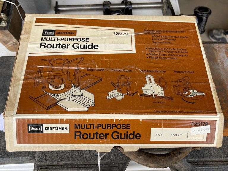 Craftsman Router Guide - Apexx Auctions