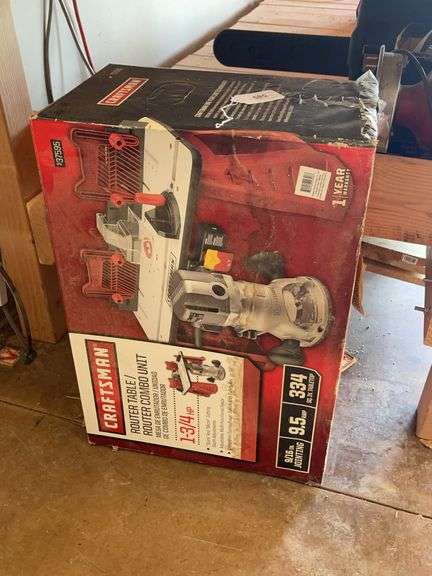 Craftsman Router Combo Unit - Apexx Auctions