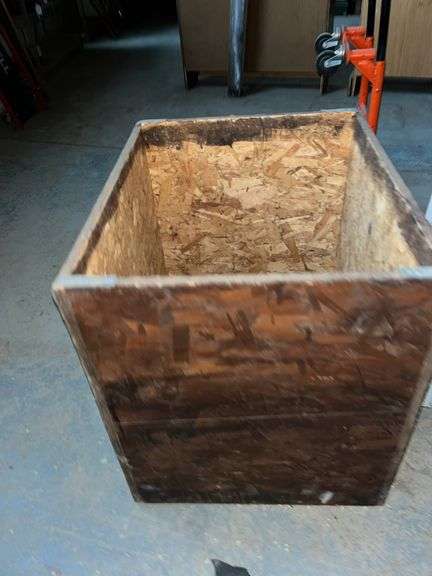 Wood Box No Lid - Apexx Auctions