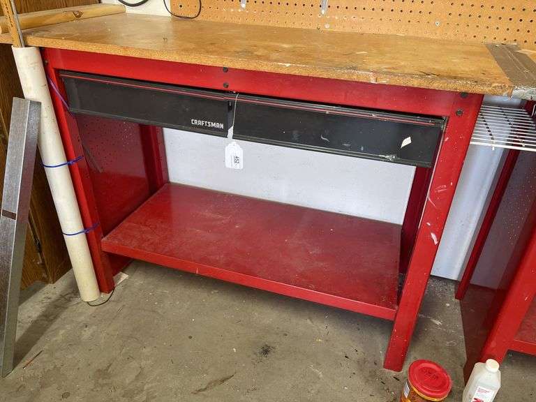 Craftsman Workbench - Apexx Auctions