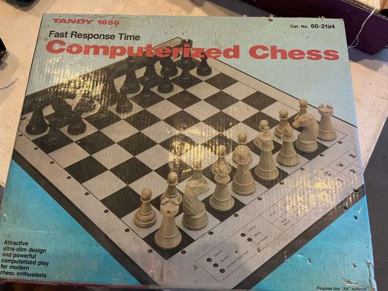 Tandy Computerized Chess - Apexx Auctions