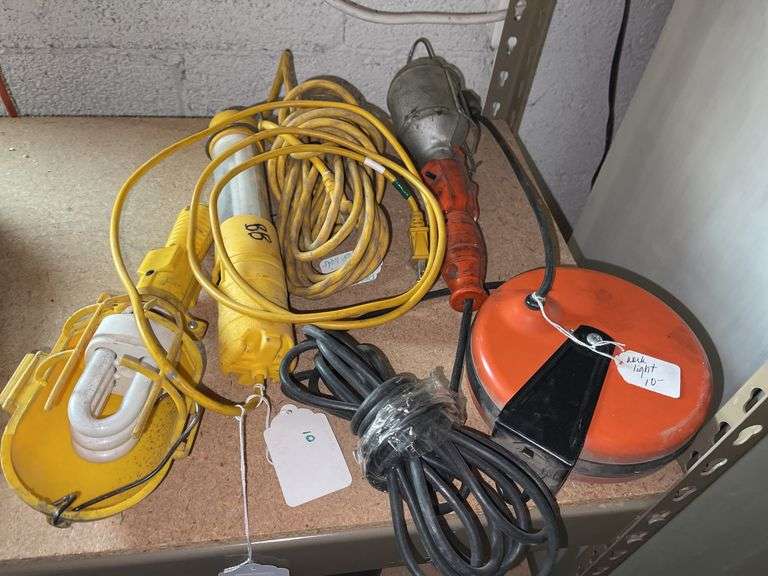 Work Lamps and Extension Cords - Apexx Auctions