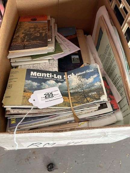 Box of Maps - Apexx Auctions