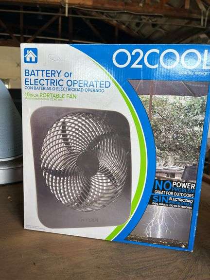 O2 COOL Portable Fan - Apexx Auctions