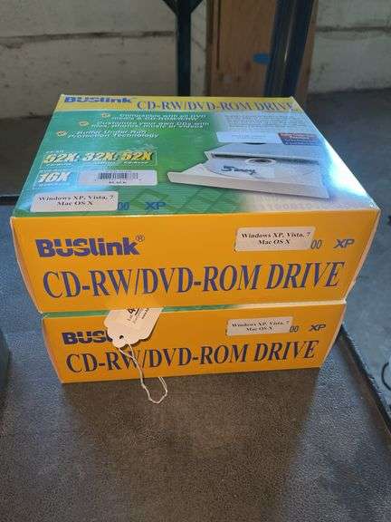 Two BUSlink ROM Drives - Apexx Auctions