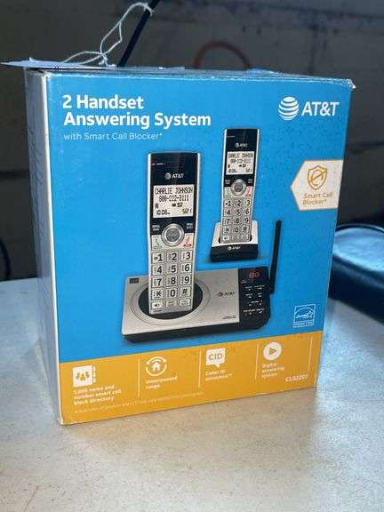 Two Handset Answering System - Apexx Auctions