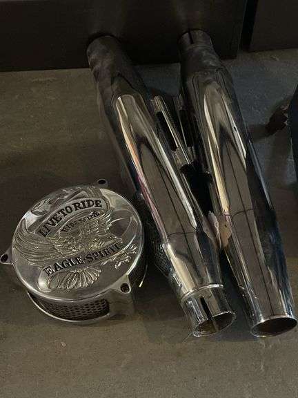 Harley-Davidson Chrome Motorcycle Parts - Apexx Auctions