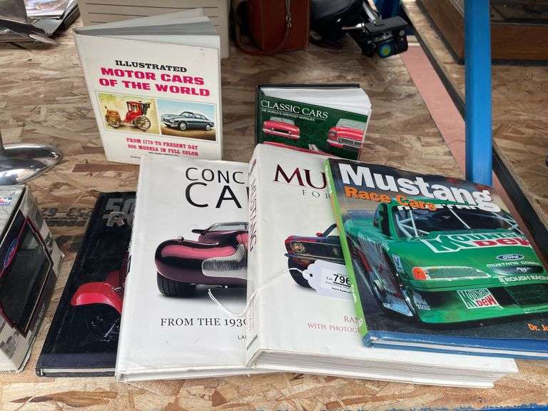 Car Themed Coffee Table Books - Apexx Auctions