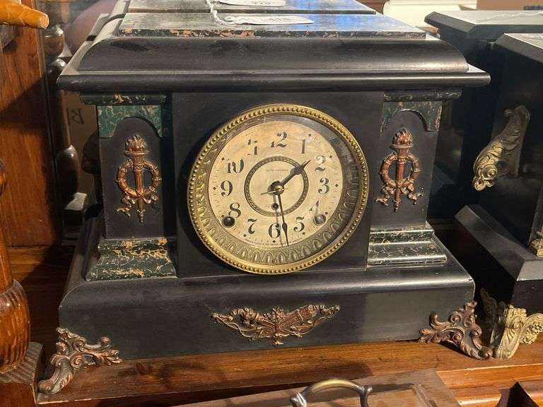 Antique Seth Thomas Mantle Clock - Apexx Auctions