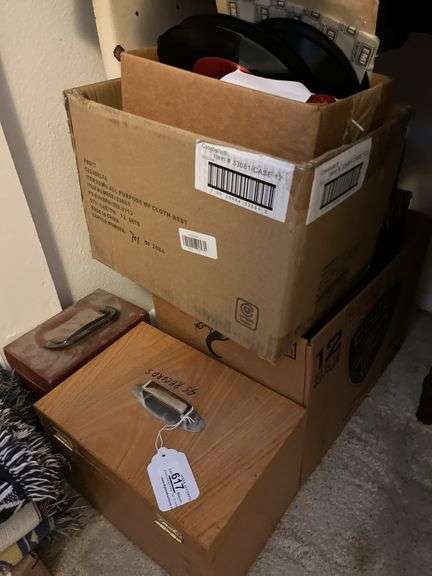 Vinyl 45’s. Five Boxes - Apexx Auctions