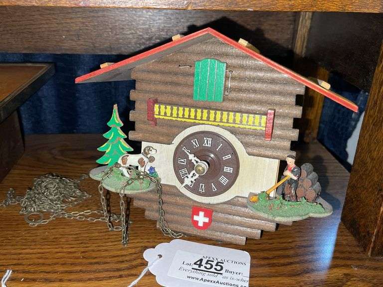 Swiss Cuckoo Clock - Apexx Auctions