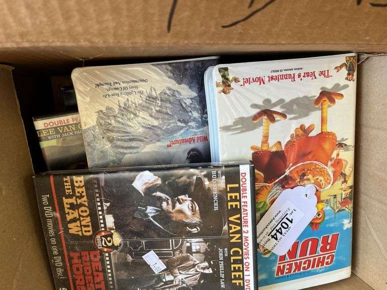 VHS and DVDs - Apexx Auctions