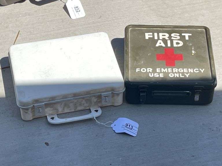 First Aid Kit Boxes - Apexx Auctions