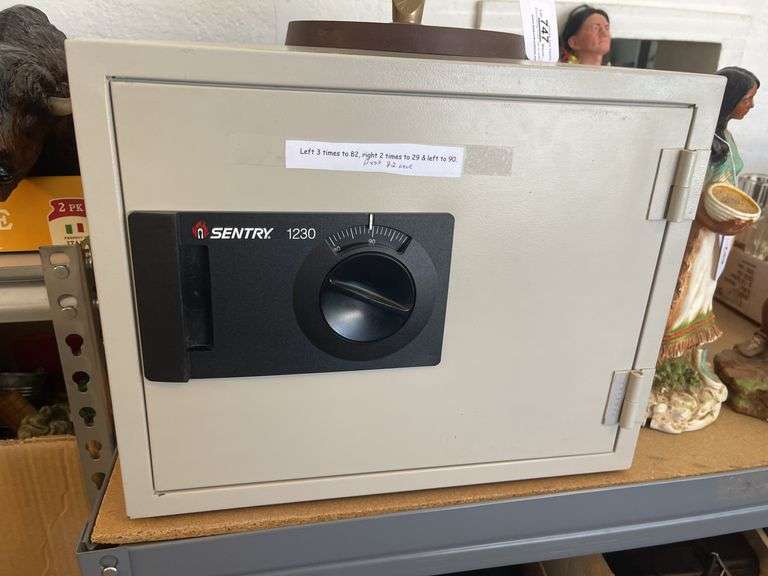 Sentry Safe 1230 with Combo - Apexx Auctions