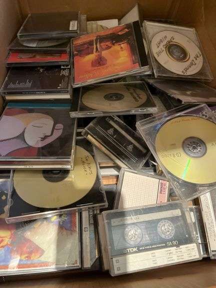 Box of CDs - Apexx Auctions