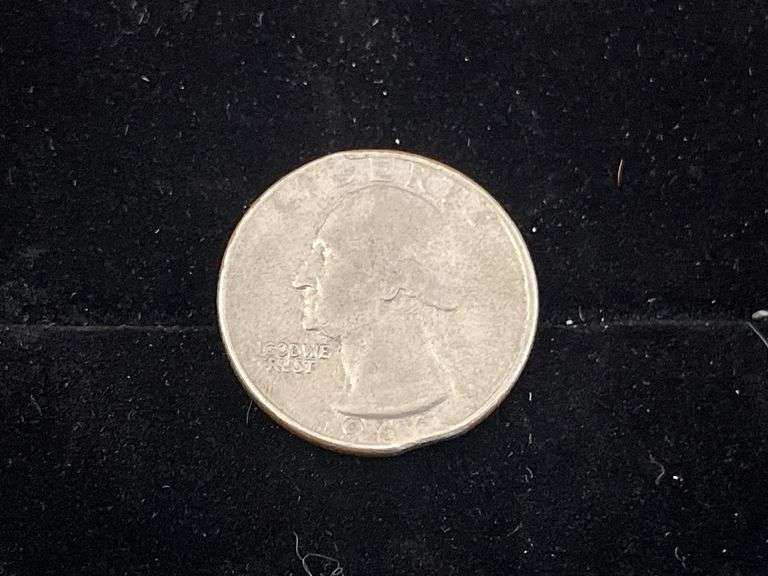 1966 Quarter with Chipped Planchet - Apexx Auctions