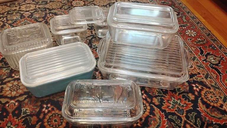 Glass Pyrex and Other Containers - Apexx Auctions
