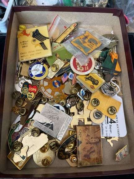 Collection of Pins - Apexx Auctions