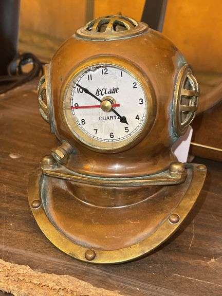 Le Claire Nautical Themed Clock - Apexx Auctions